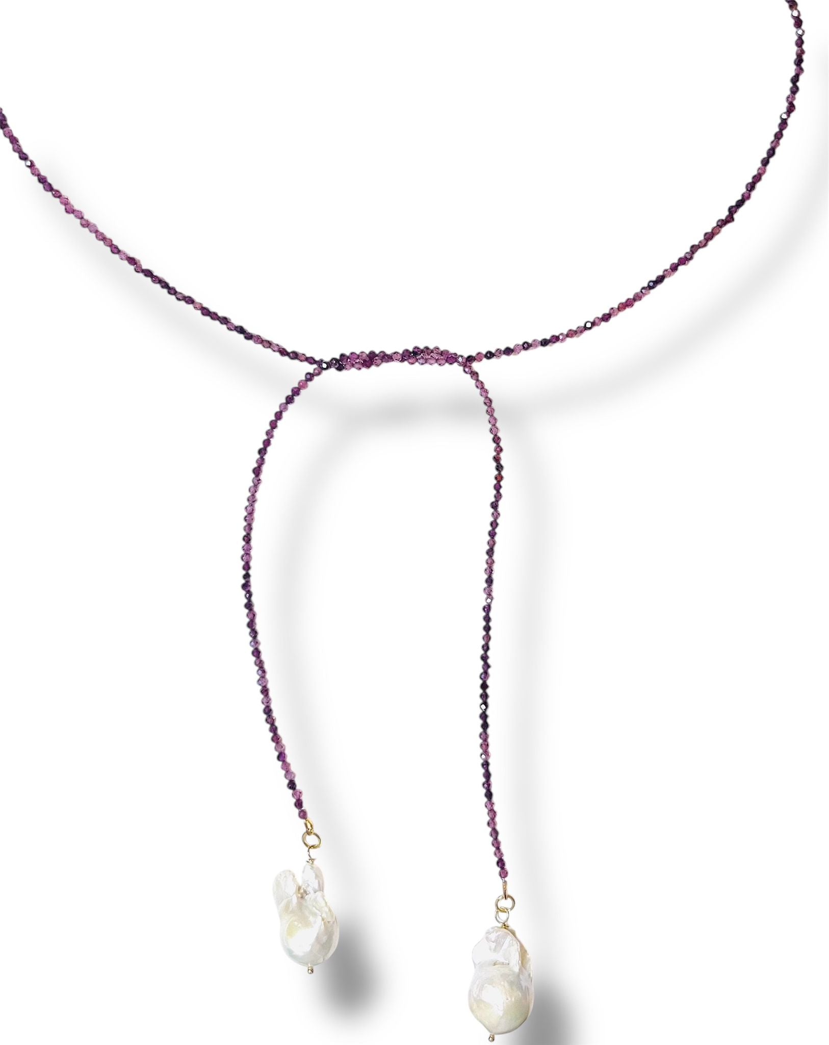 Garnet Necklace – WWW.PETONETS.DESIGN